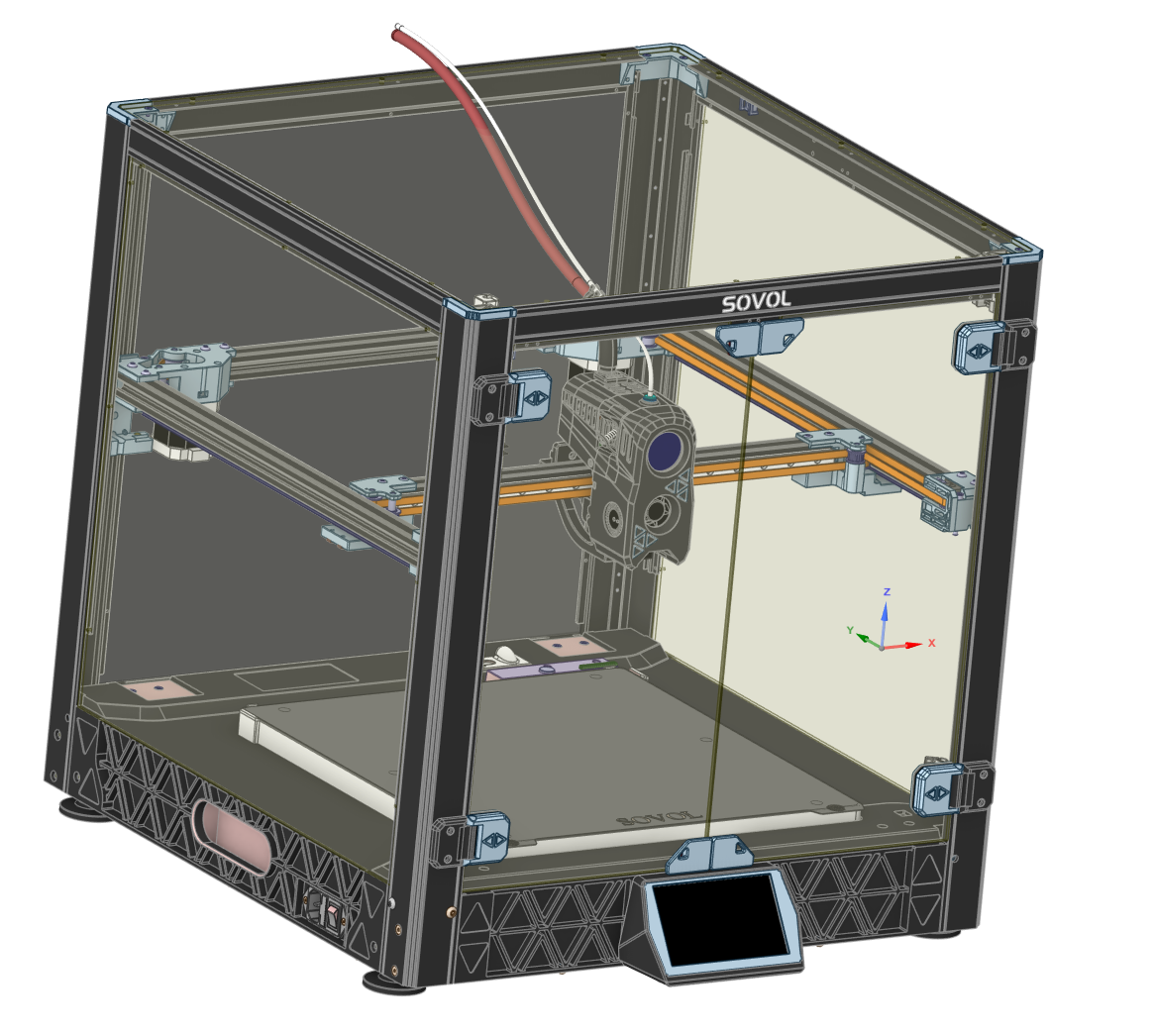 Sovol SV08 Panels for the Enclosure by Nadir @ CN3D | Download free STL ...