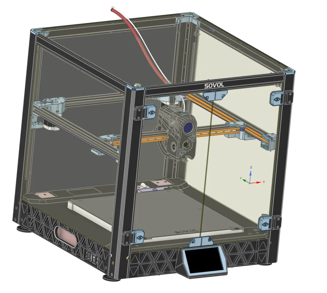 Sovol SV08 Panels for the Enclosure by Nadir @ CN3D | Download free STL ...