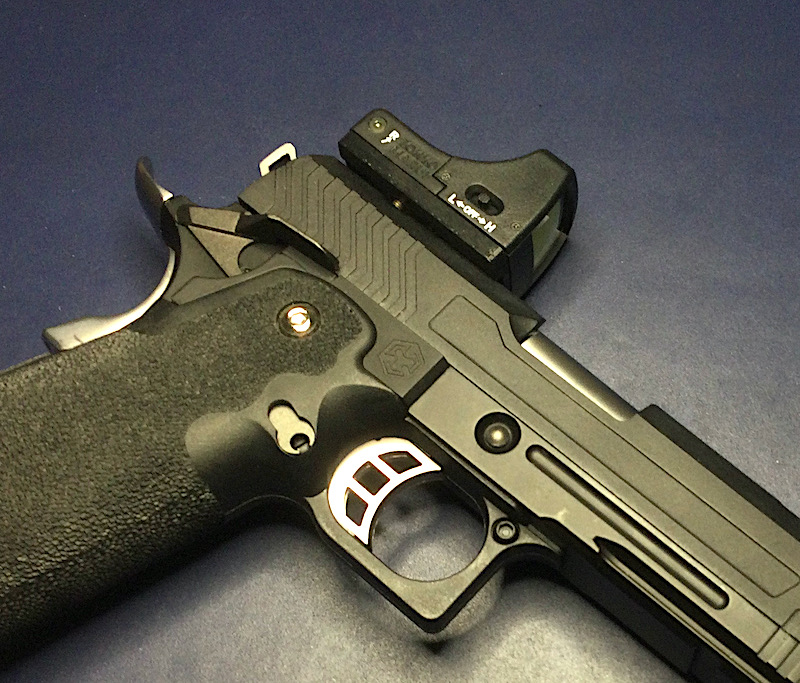 Hi-capa red dot adapter mount for Tokyo Marui Micro Pro Sight on AW's ...