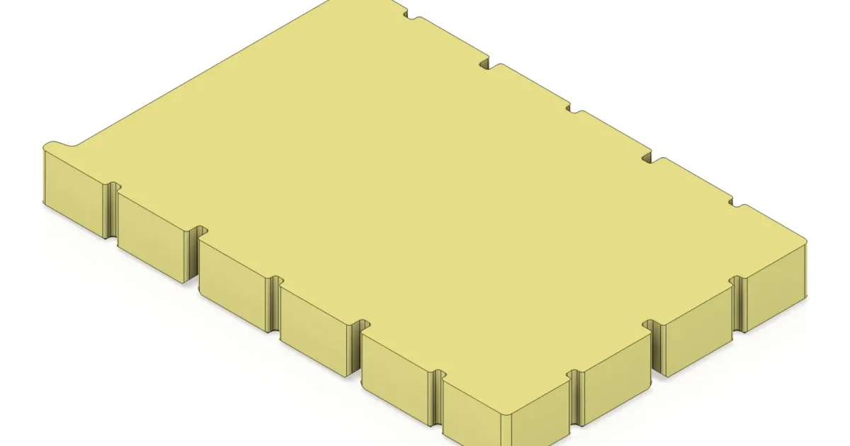 Customizable Inserts for LR2052 Storage Box System by Metikumi ...