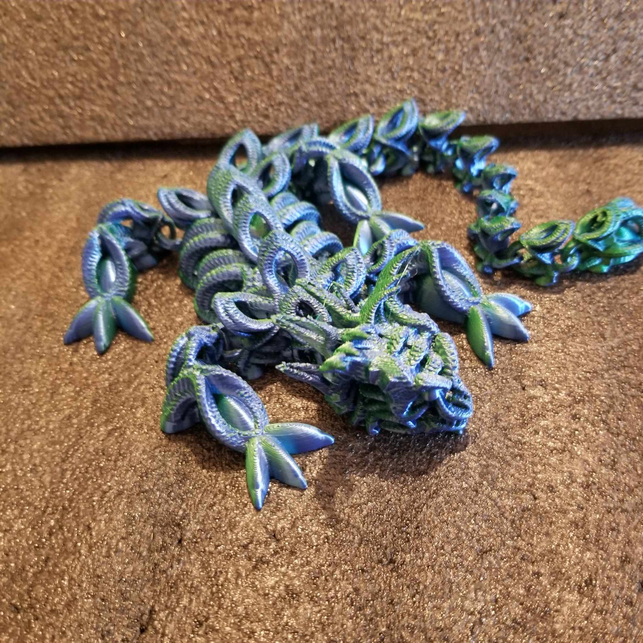 Shakaworld3D Twisted Rope Dragon Lizard 180mm X 180mm by Shakaworld3D ...