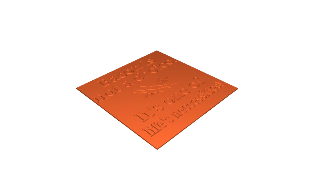 Bacon Sign by Phantom Printer | Download free STL model | Printables.com