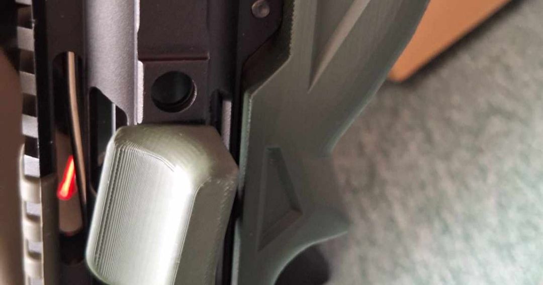Angled Fore Grip by Alesh | Download free STL model | Printables.com