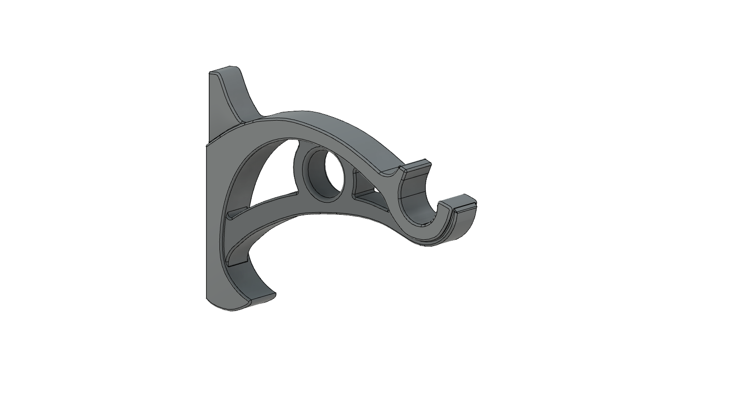 Curtain Rod Bracket - Metal Style by AlmightyFireFly | Download free ...