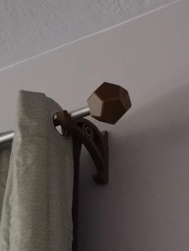 Curtain Rod Bracket - Metal Style by AlmightyFireFly | Download free ...