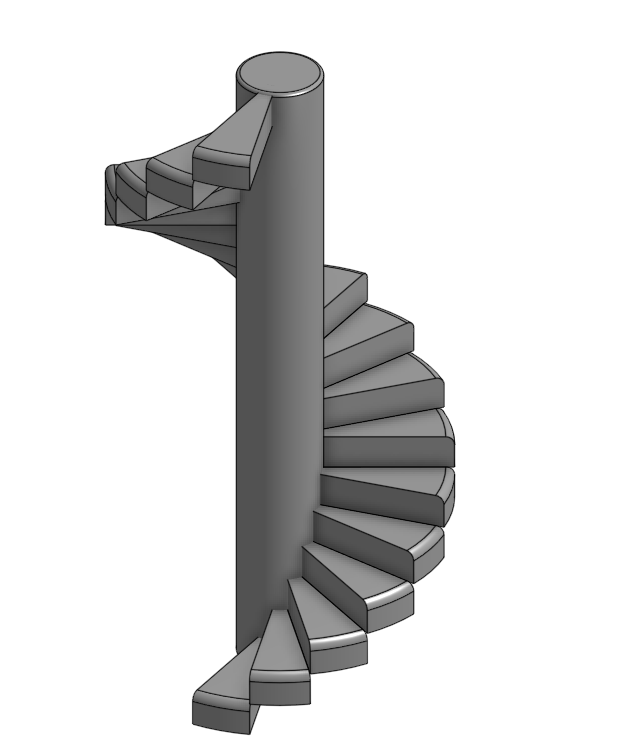 Spiral Staircase by CJ Prints | Download free STL model | Printables.com