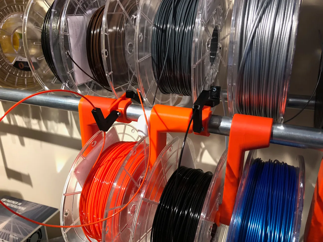 Prusa MMU 2 - Hanging Filament Guide by RNLDNKP | Download free STL ...