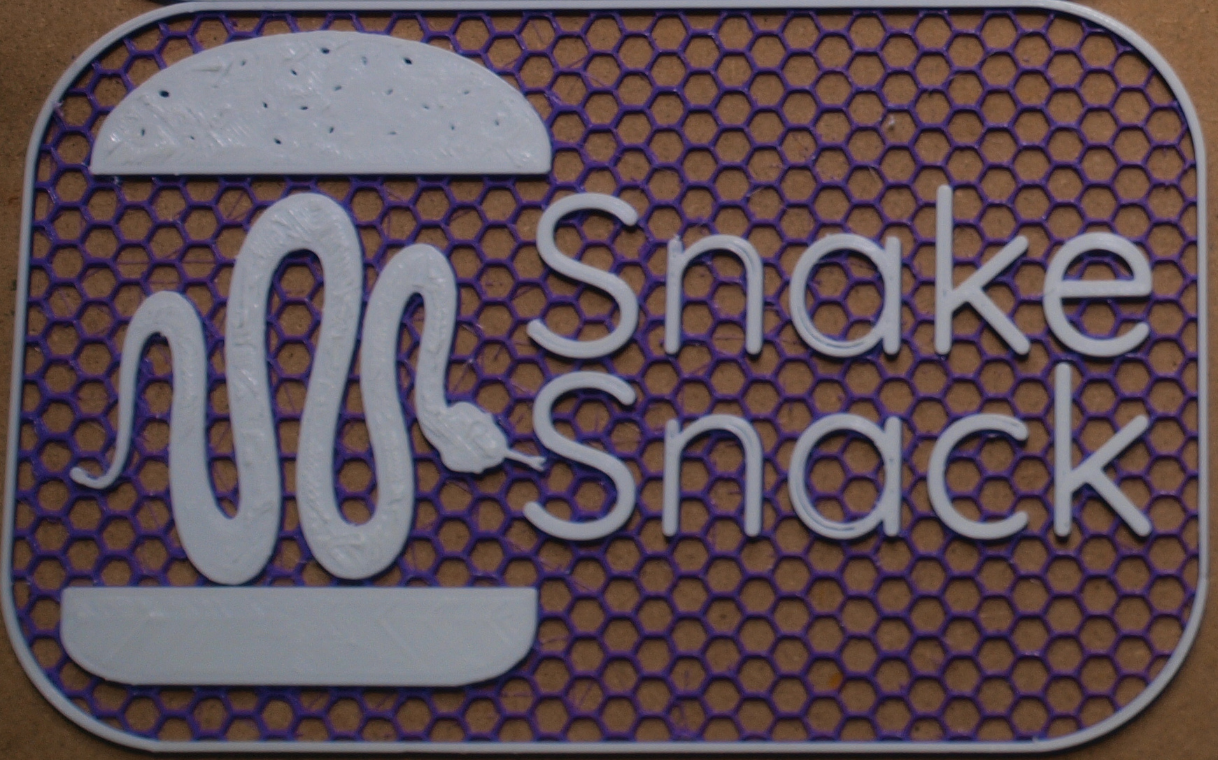 Snake Snack sign by h2odragon | Download free STL model | Printables.com