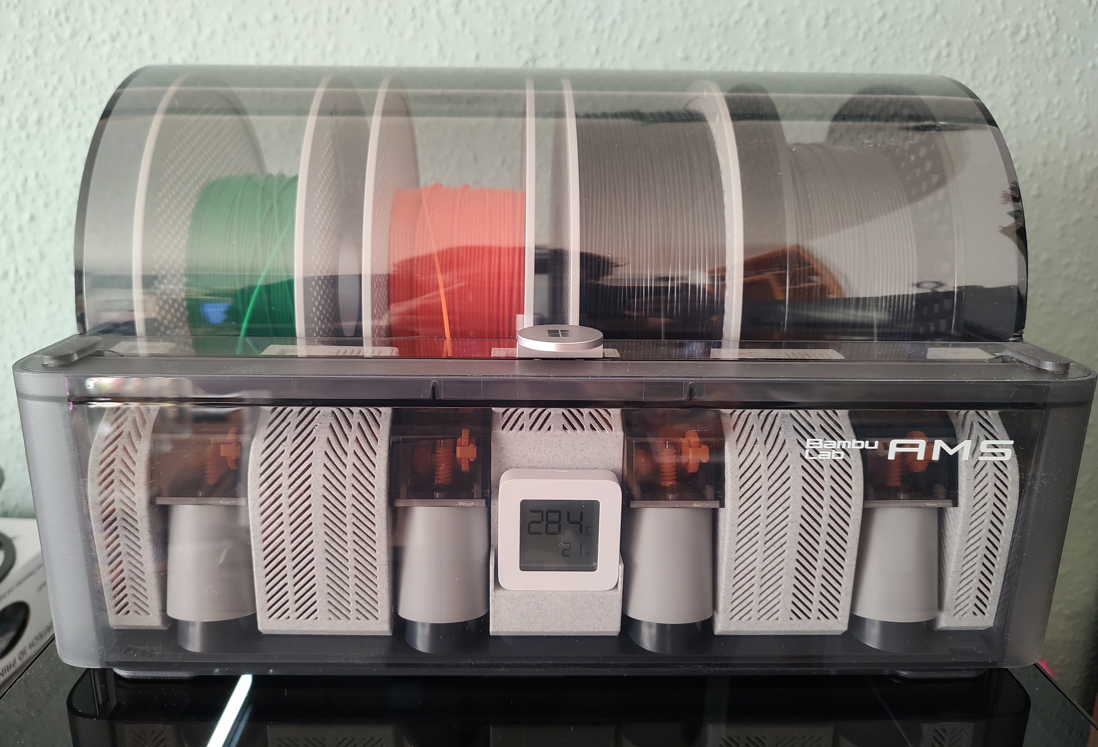 Silica Dry Box for Bambu Lab AMS Hydra and Stock Version that fits ...