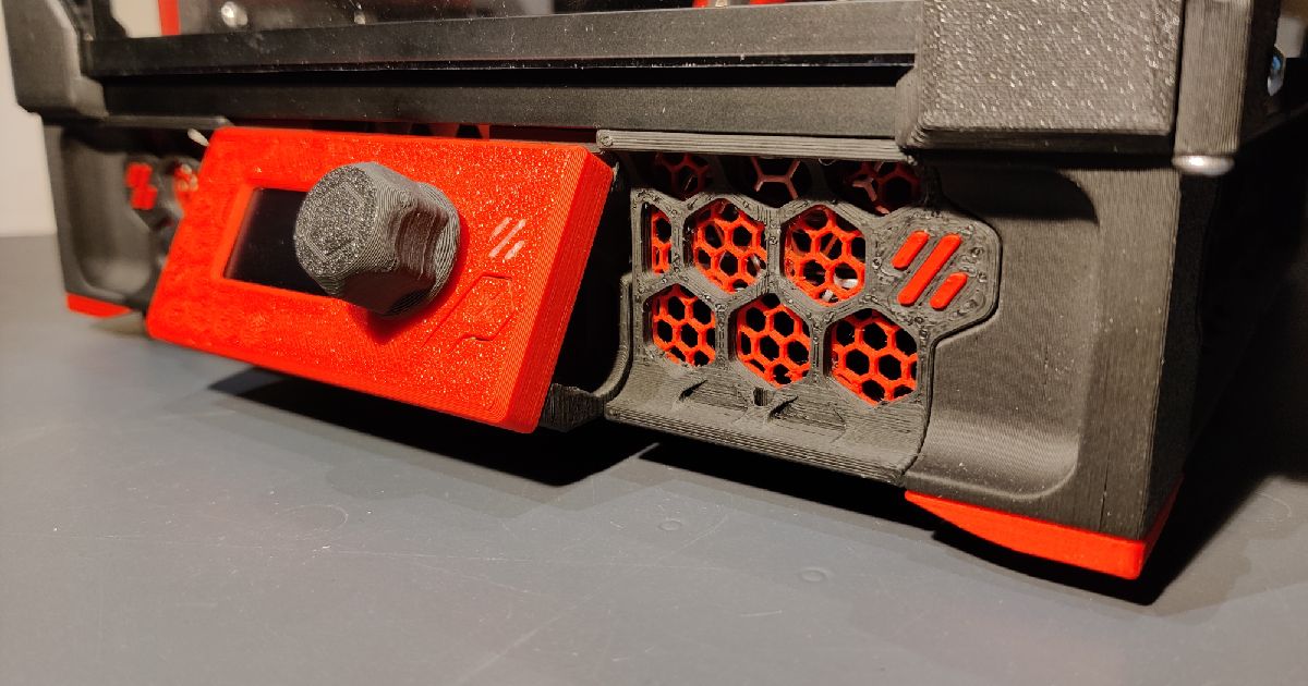 Voron 0.2 - Hexagon Skirts - IMPROVED by IJsklontje | Download free STL ...