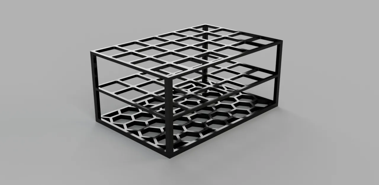 Big Tube Tray 4x6 (no supports) by Triggl3r | Download free STL model ...