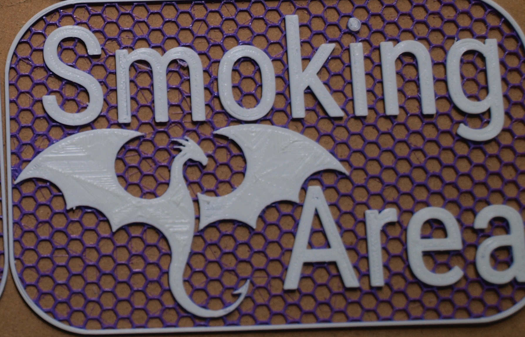 Smoking Area signs by h2odragon | Download free STL model | Printables.com