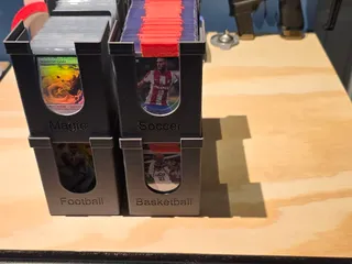 Stackable Trading Card Storage Bins by BecomeTheBenchy | Download free ...