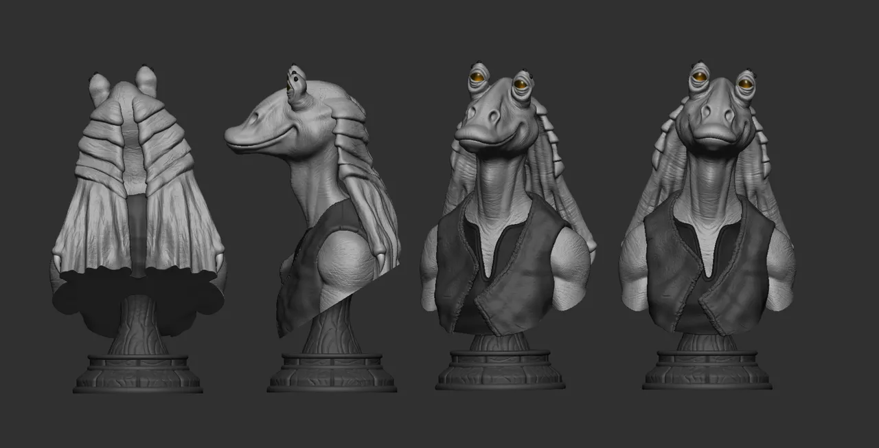 Jar Jar by Wekster | Download free STL model | Printables.com