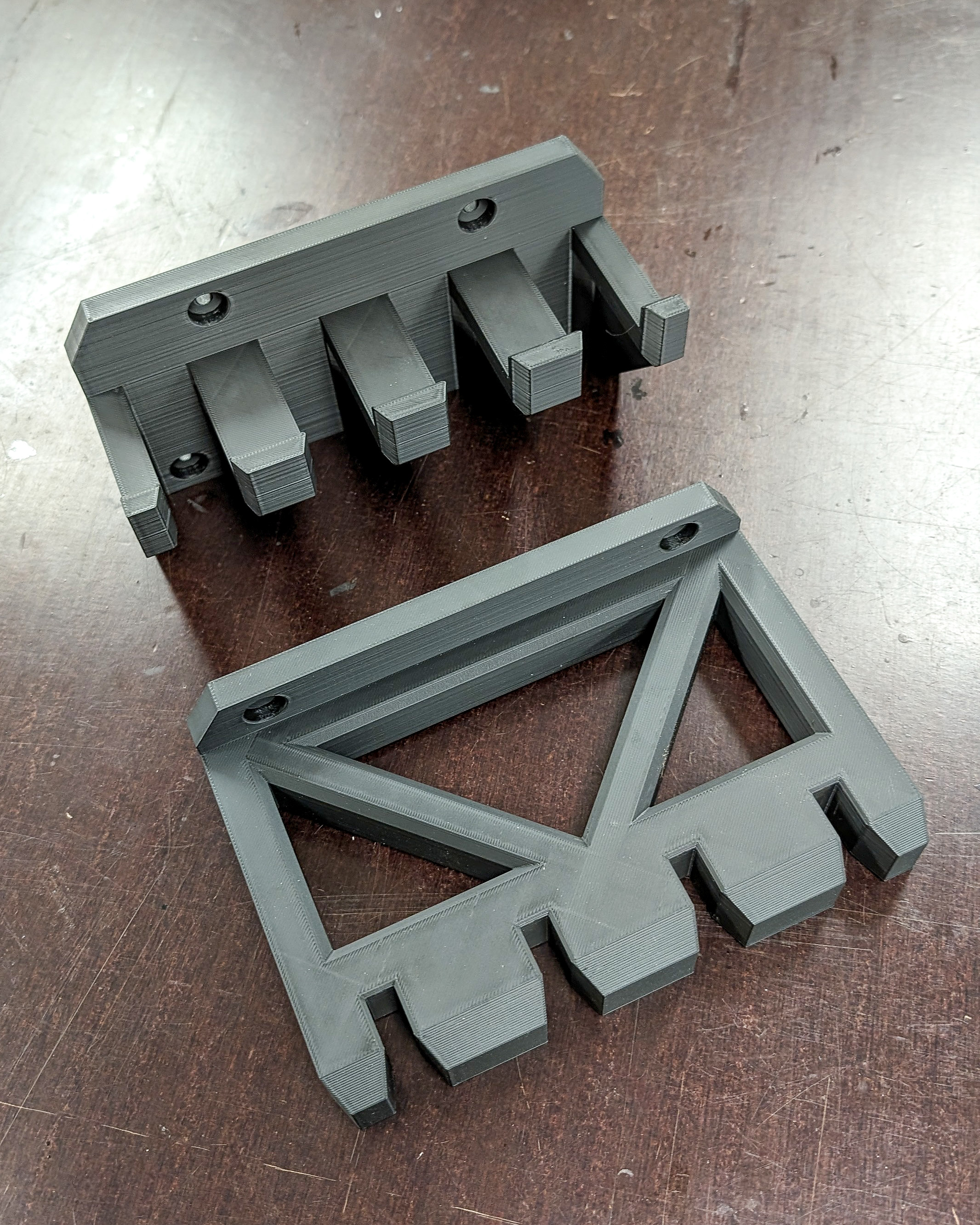 Wall mount for Bessey EZS One‑handed Clamps by kerngebiet | Download ...