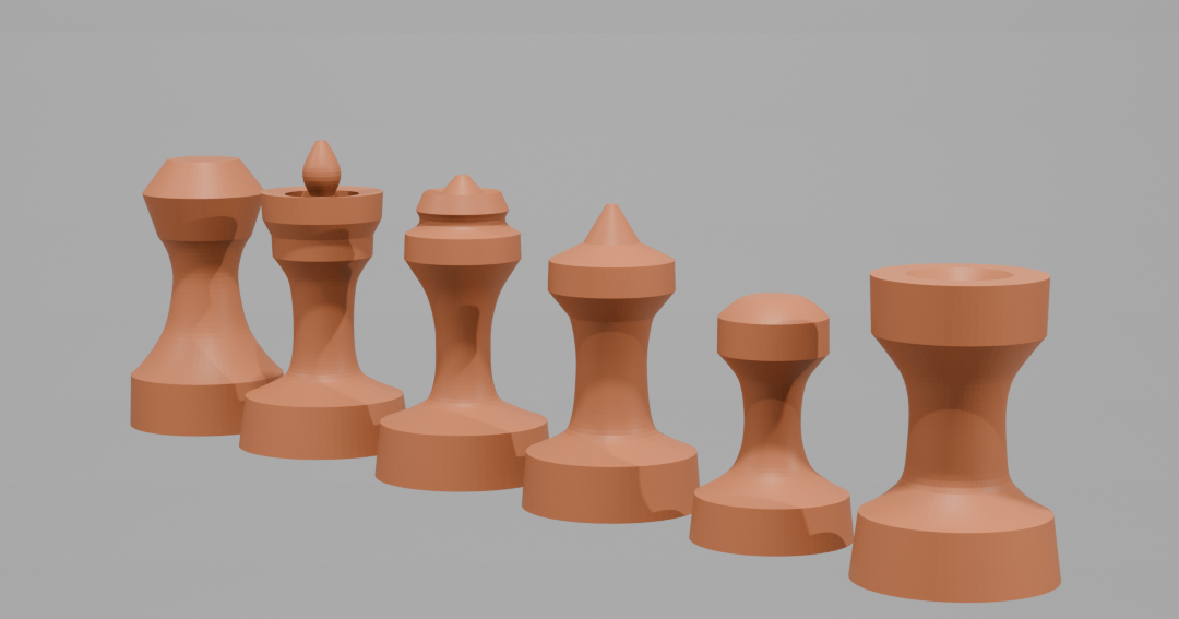 Simple Chess Set by Drop Hunter StickTea | Download free STL model ...