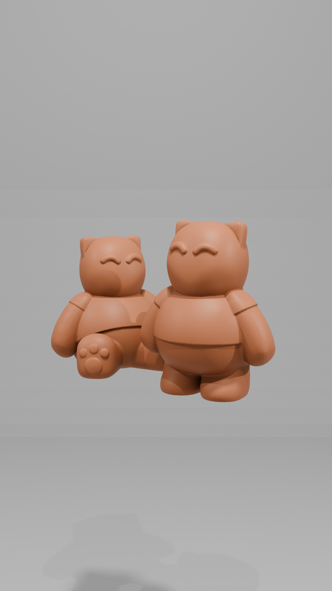 Gotyacat Cute Fat Cat by Drop Hunter StickTea | Download free STL model ...