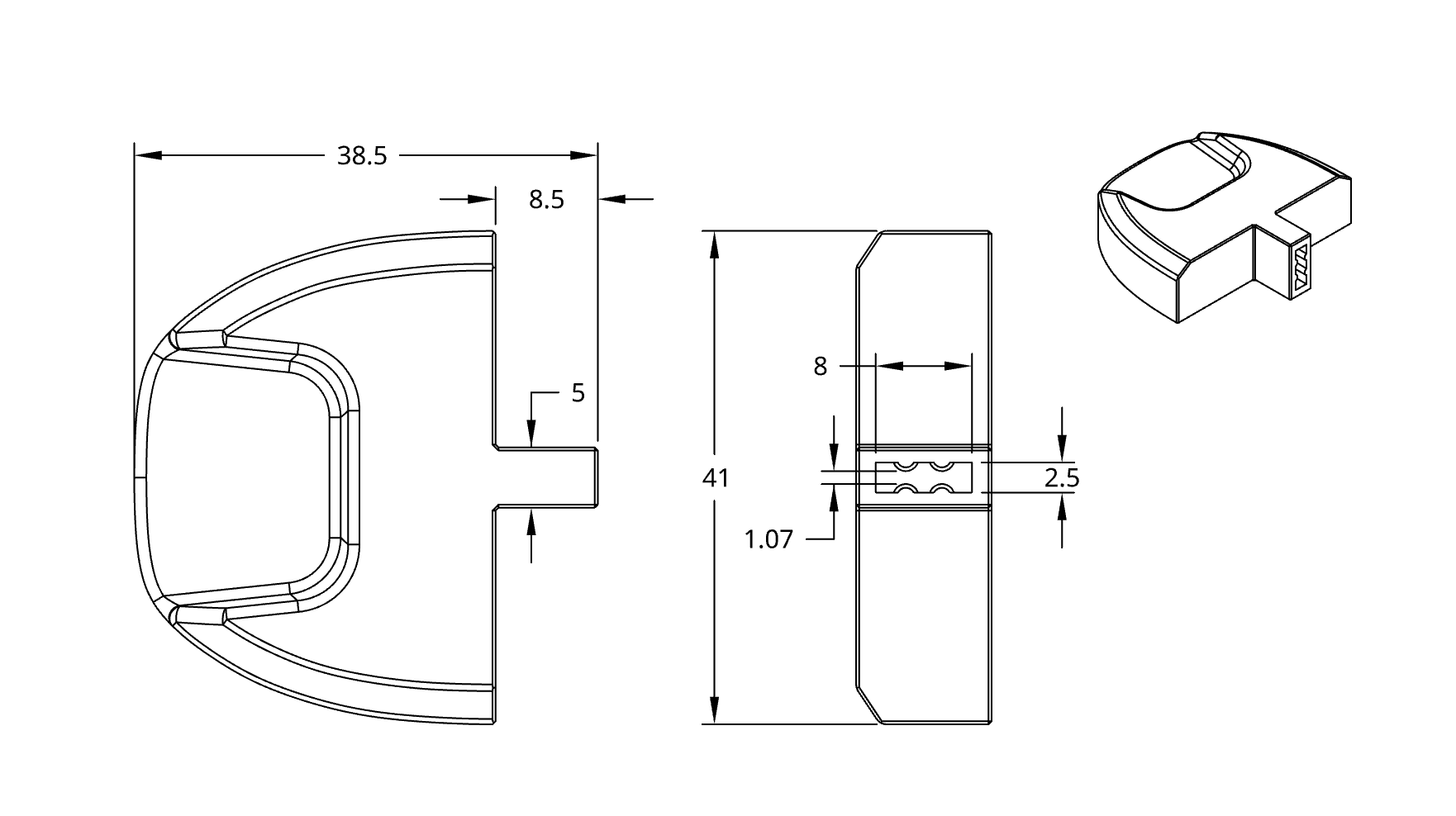 Toaster handle replacement (T-Fal) por EDnation | Descargar modelo STL ...