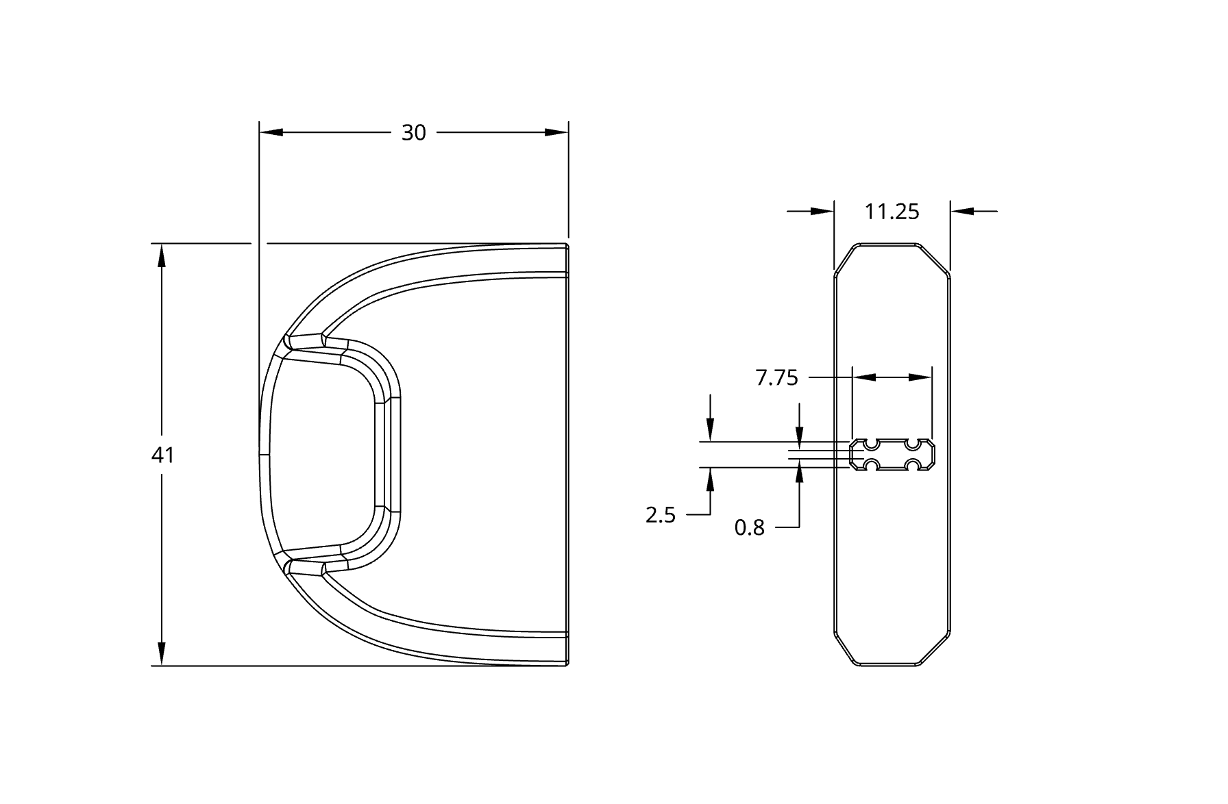 Toaster handle replacement (T-Fal) by EDnation | Download free STL ...