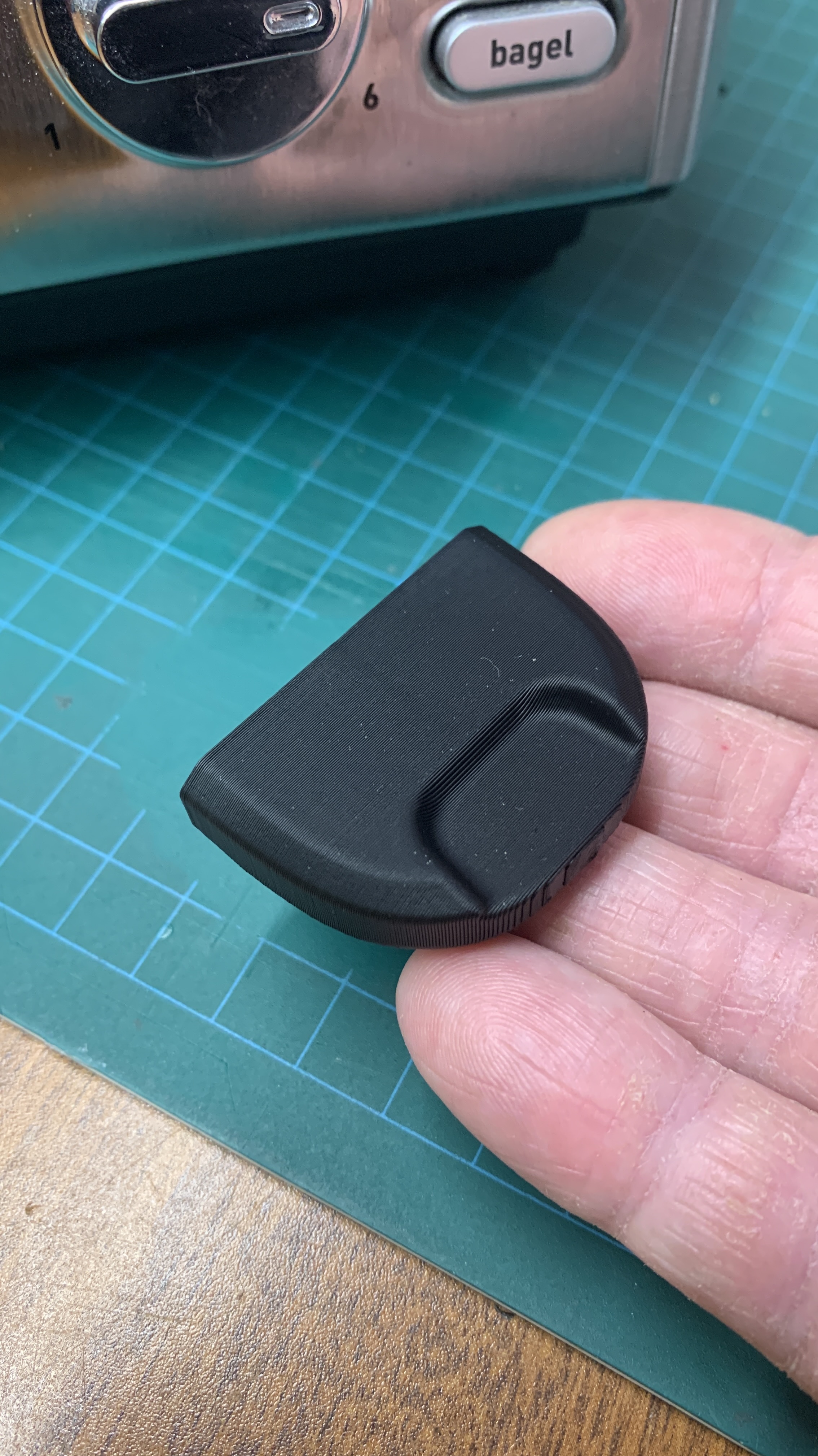 Toaster handle replacement (T-Fal) by EDnation | Download free STL ...