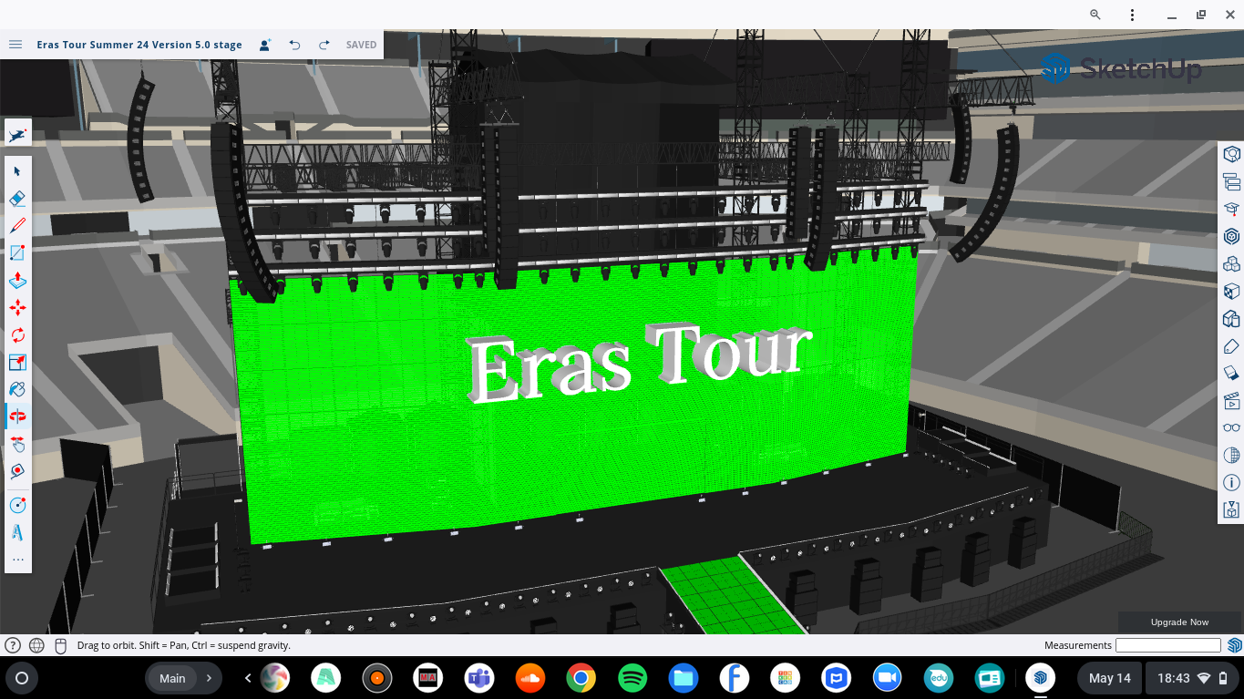 Eras Tour Stage von Joshua Daley | Kostenloses STL-Modell herunterladen ...