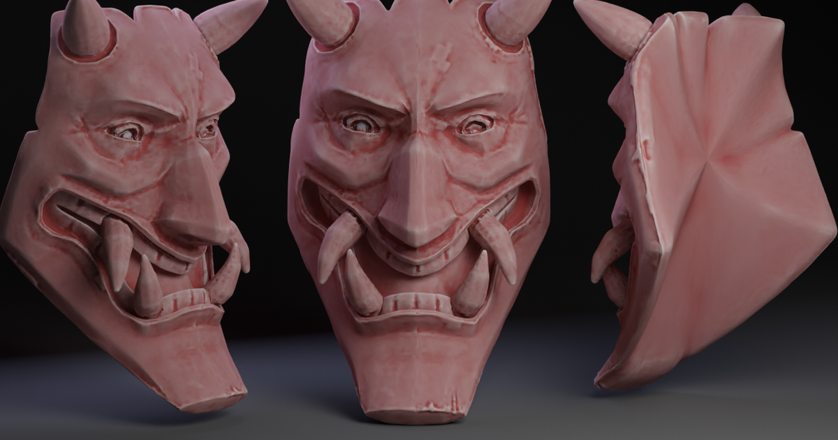 Shogun Mask by Peter Farell | Download free STL model | Printables.com