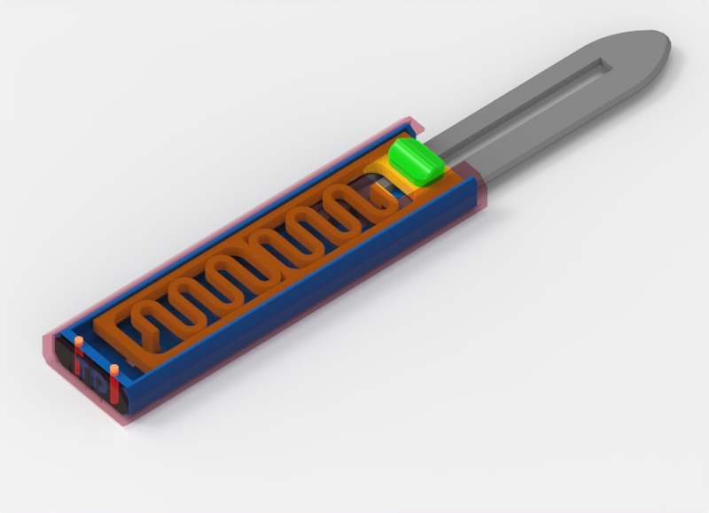 OTF Fidget Knife mk II + CAD by Taffert Designs | Download free STL ...