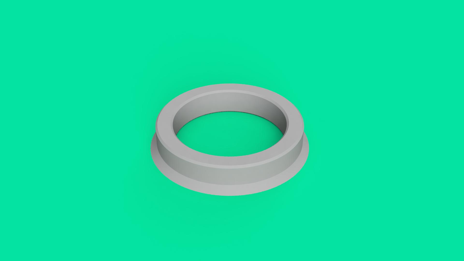 Hub Centric Ring (Parametric) by axistuning.com | Download free STL ...