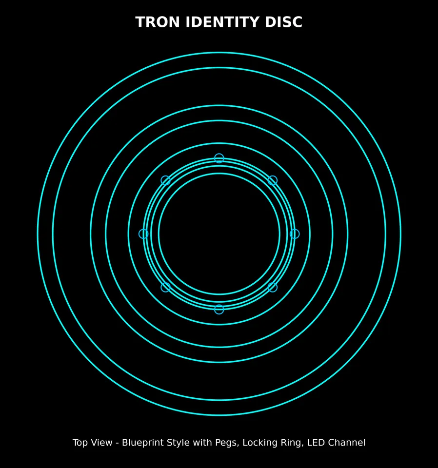 tron disc icon