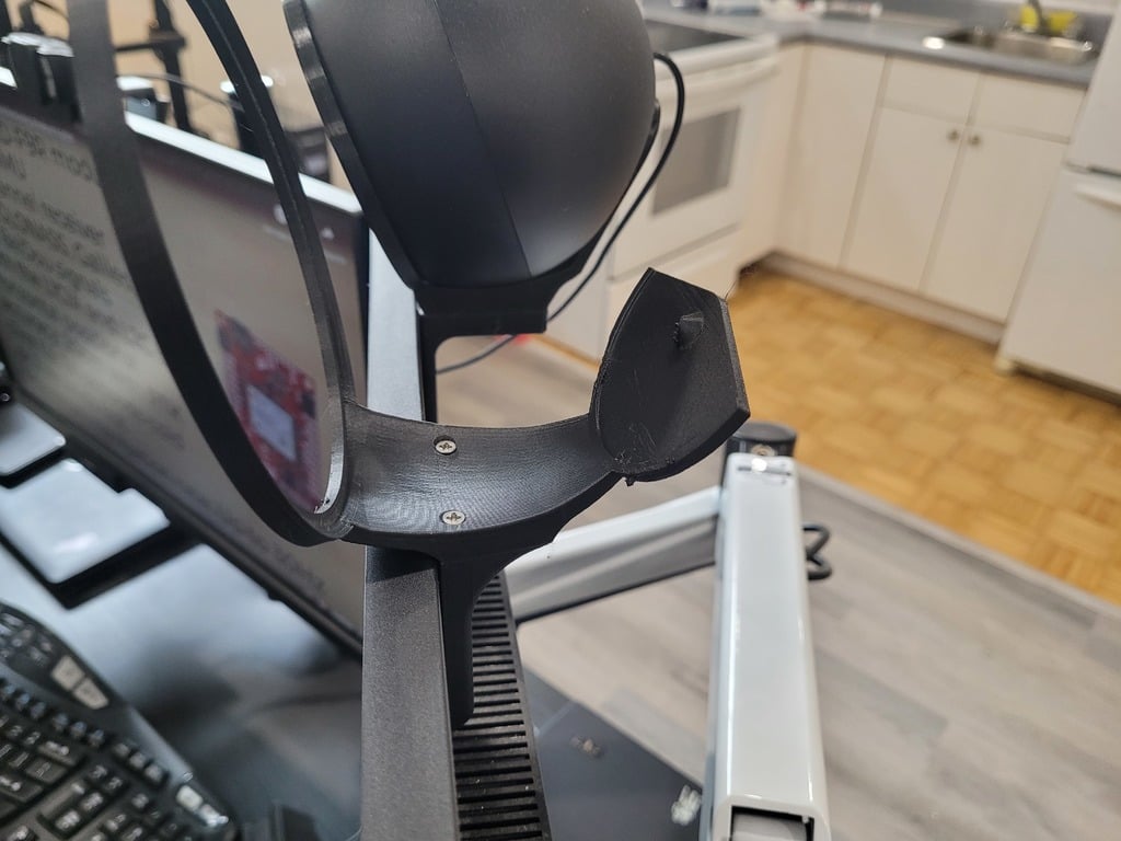 Creative Pebble X Monitor Mount: Save Desk Space with Style! by Nahuel ...