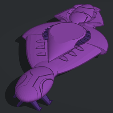 CCS-class(Ket pattern)battlecruiser by Isaac7 | Download free STL model ...