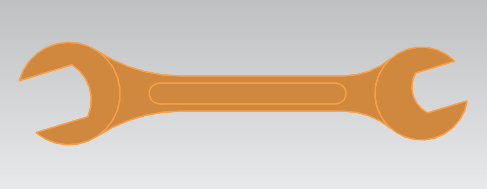 3D Printed Spanner Model by Manoj Kumar | Download free STL model ...