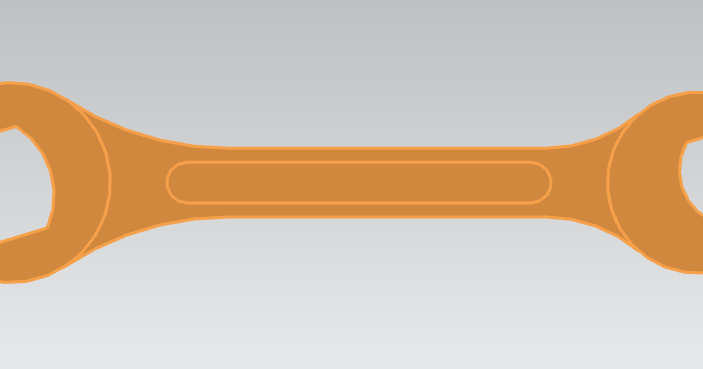 3D Printed Spanner Model by Manoj Kumar | Download free STL model ...