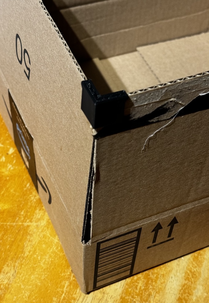 Cardboard Box Corner by Dark Squirrel Designs | Download free STL model ...