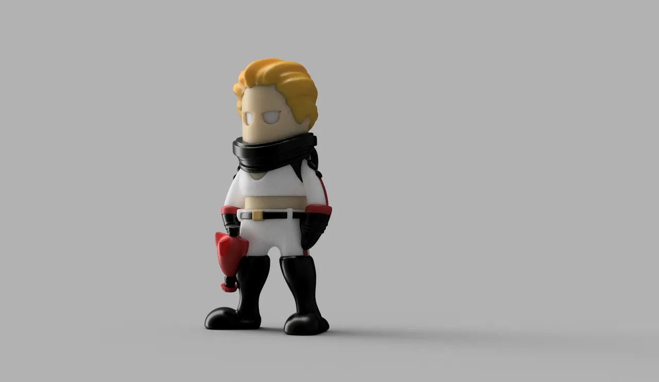 Mini Nuka Cola girl by Wekster | Download free STL model | Printables.com