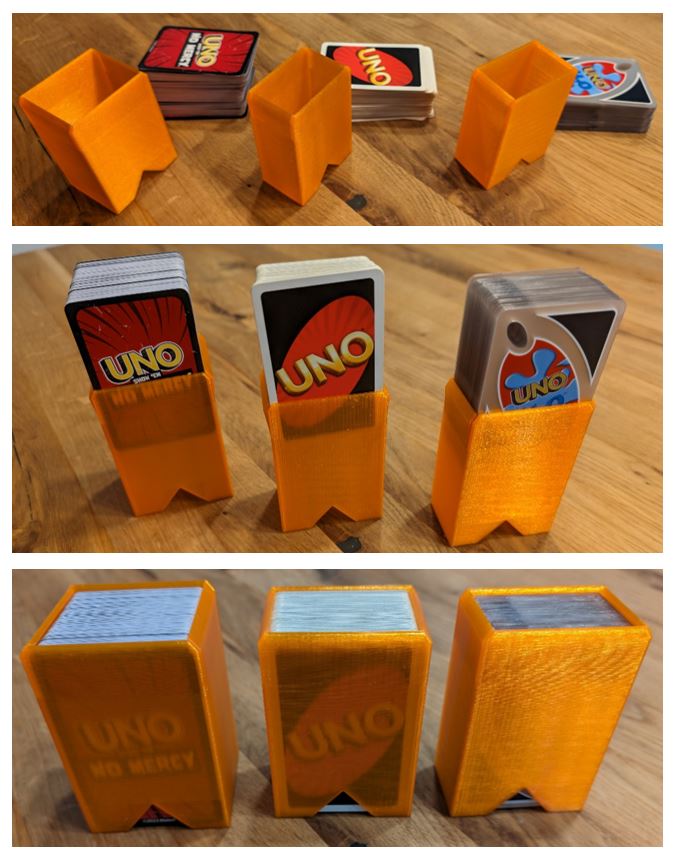 Boxes for UNO cards === no supports === by Chrisfu | Download free STL ...