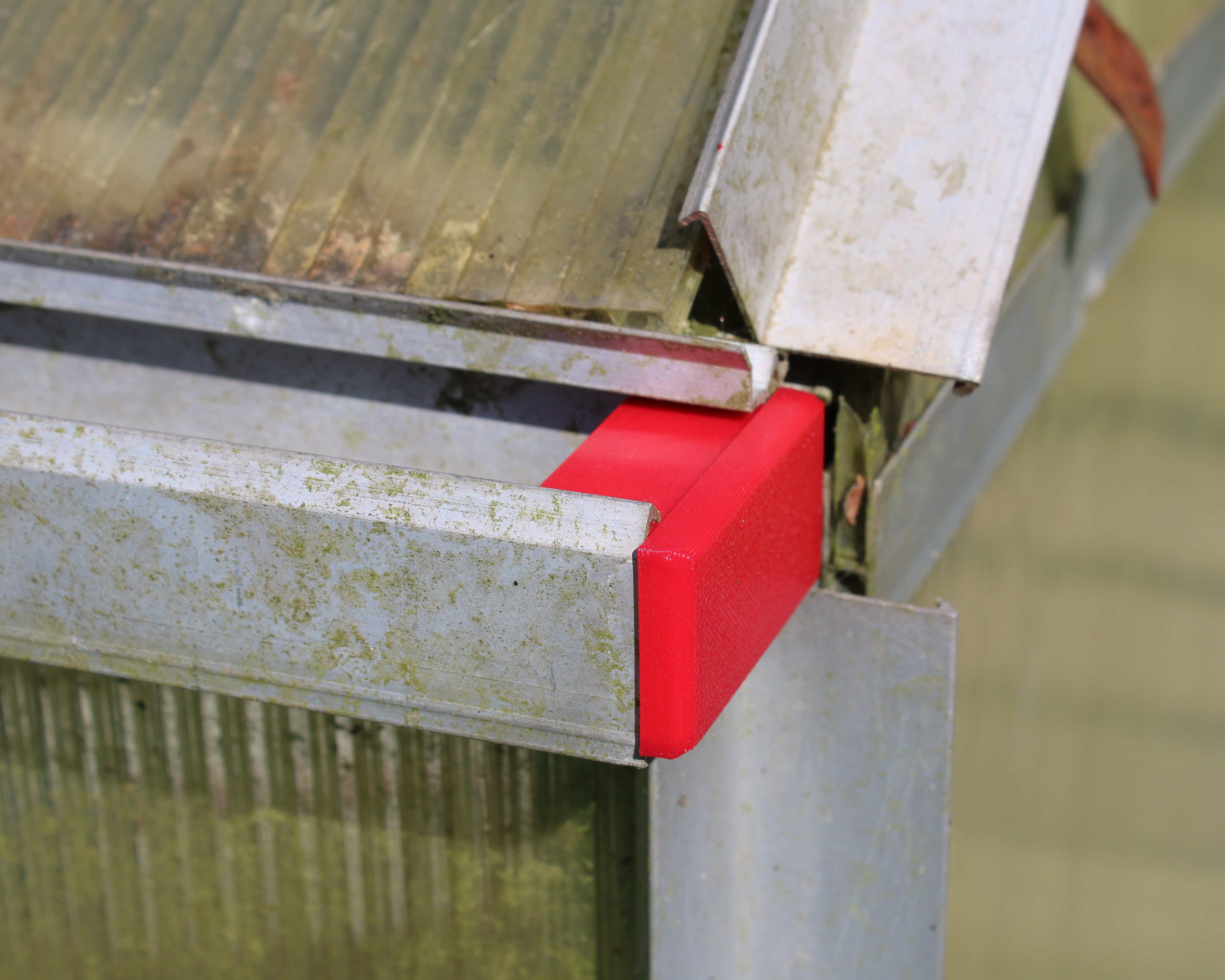 Gutter End Stop Blocker for Greenhouses (38mm gutter) by moWerk ...