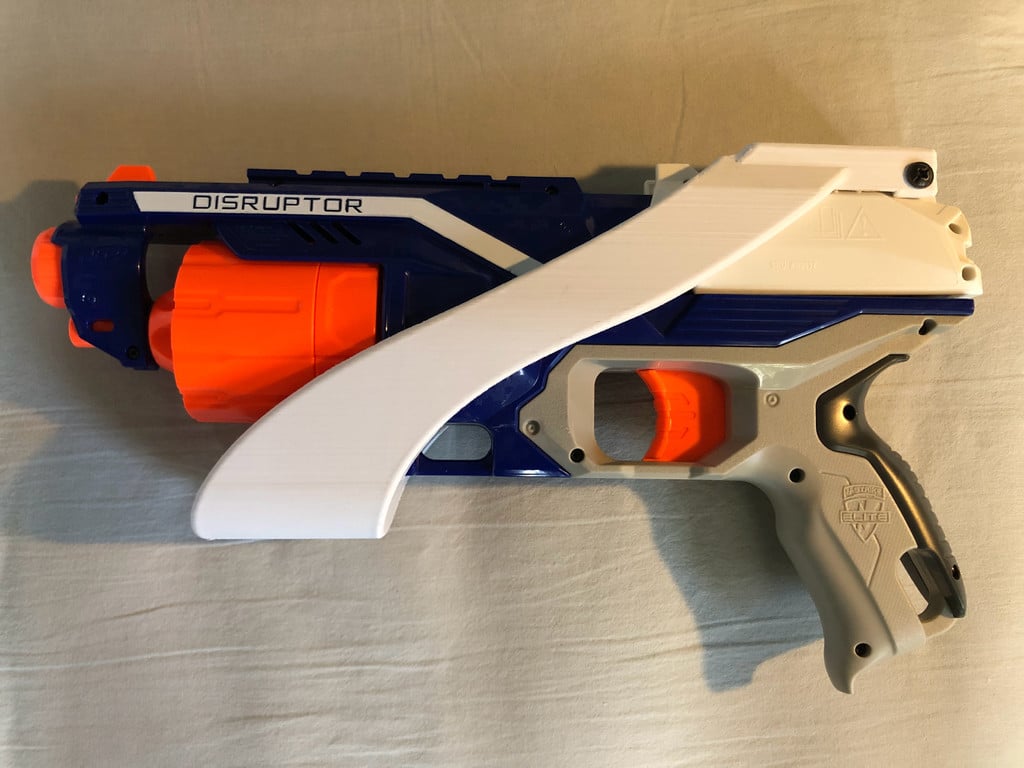 Pumpaction Mod Nerf Disruptor Elite 2.0 by Steve | Download free STL ...