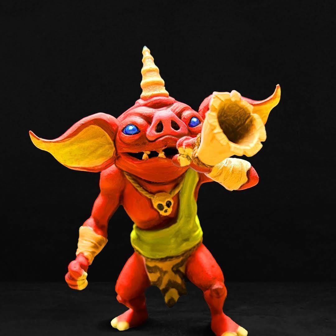 Bokoblin with Horn by mulo studio | Printables Store