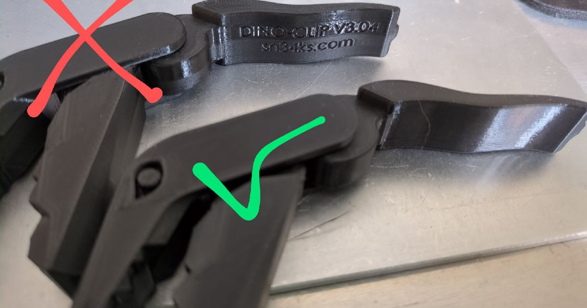 No ads (advertisments free) Dino-Clip Mechanical CAM Chip-Clip (PRINT ...