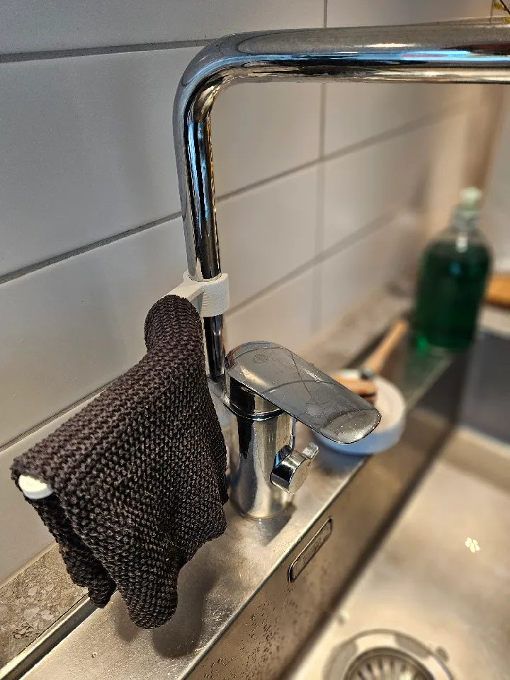 Kitchen Cloth Holder by dburs | Download free STL model | Printables.com