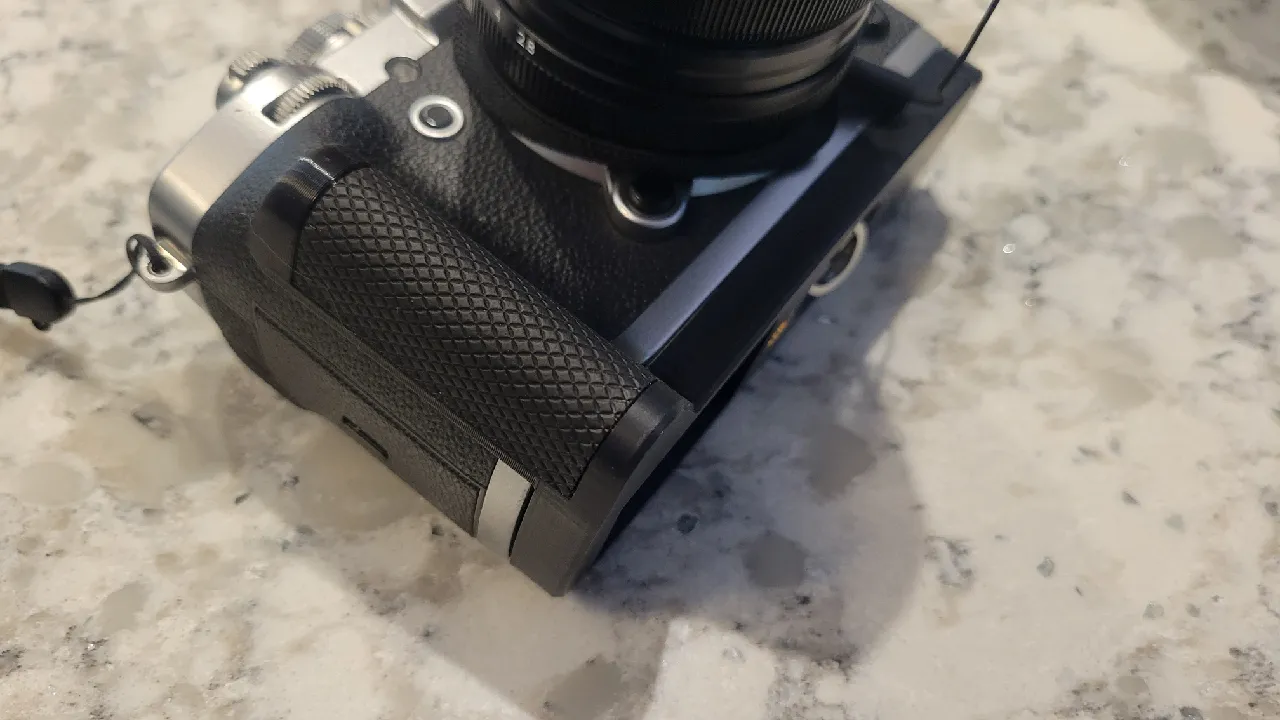 Grip for Fuji Fujifilm X-T3 XT3, includes Arca-Swiss mount by NeilR ...
