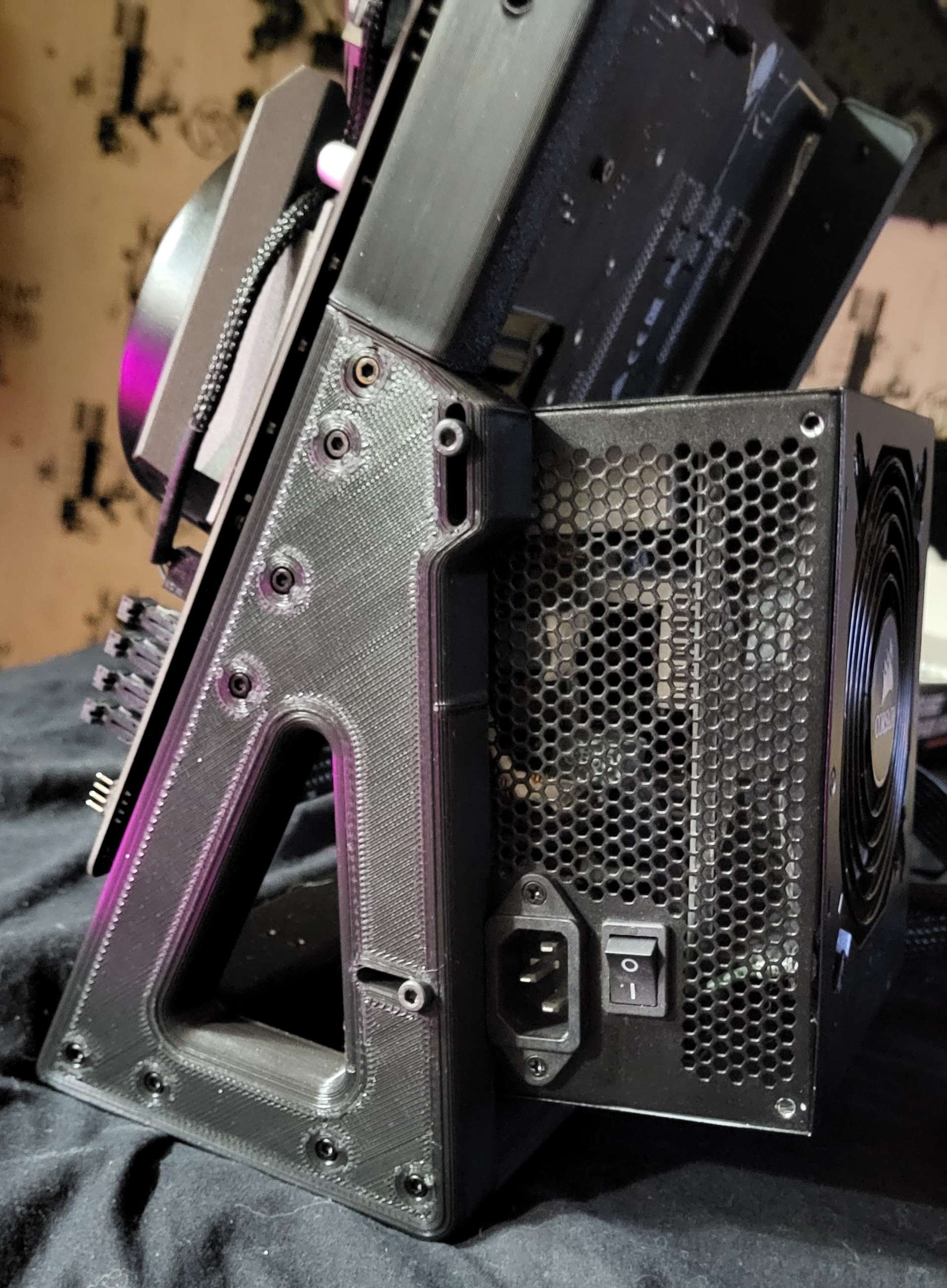 Corsair PSU Frame Fit by magnificunt | Download free STL model ...