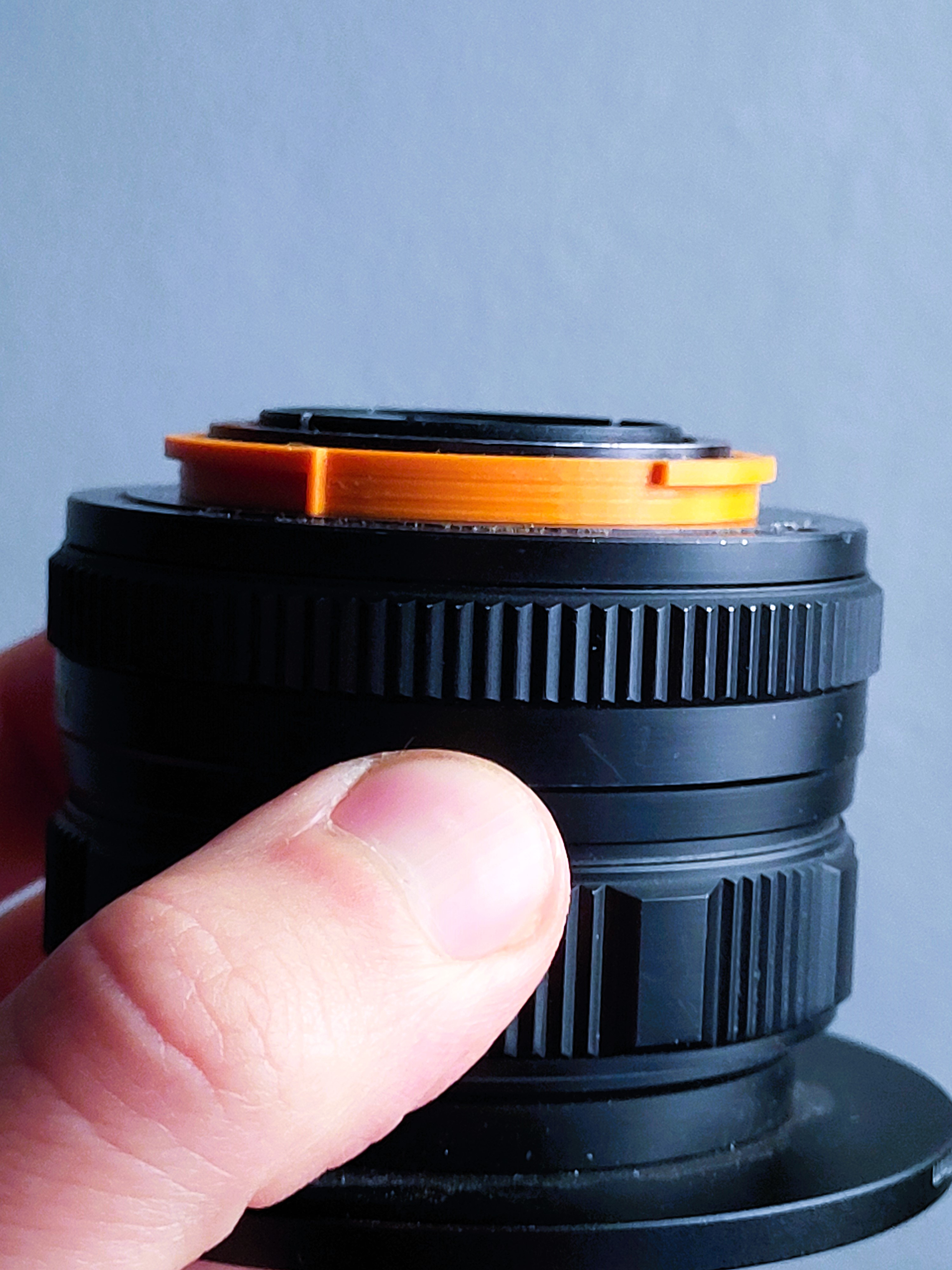 Ultra minimal M42 to Nikon F-mount lens adapter tweaked by Vlad ...