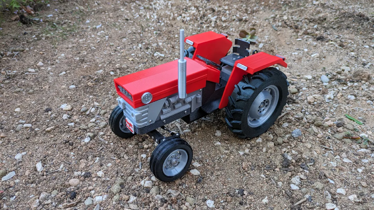 OpenRC Tractor MK2.4 by makitprojects | Download free STL model ...