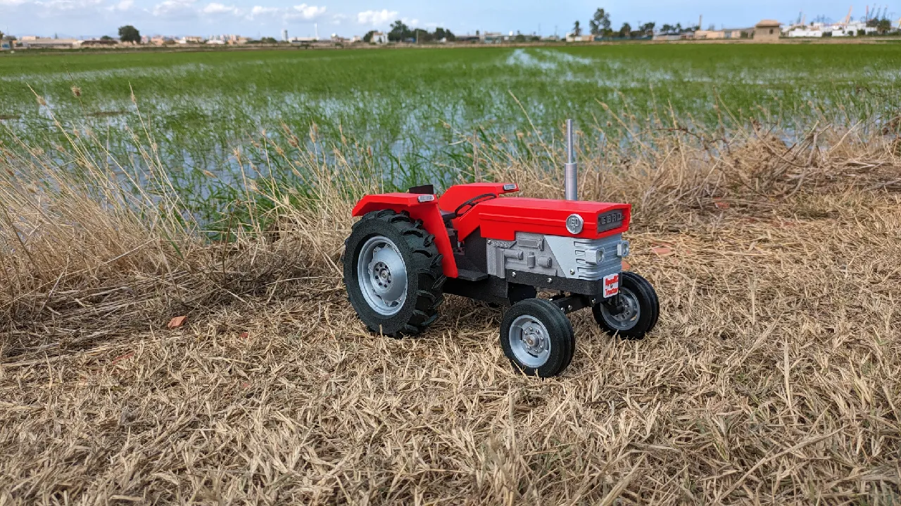 OpenRC Tractor MK2.4 by makitprojects | Download free STL model ...