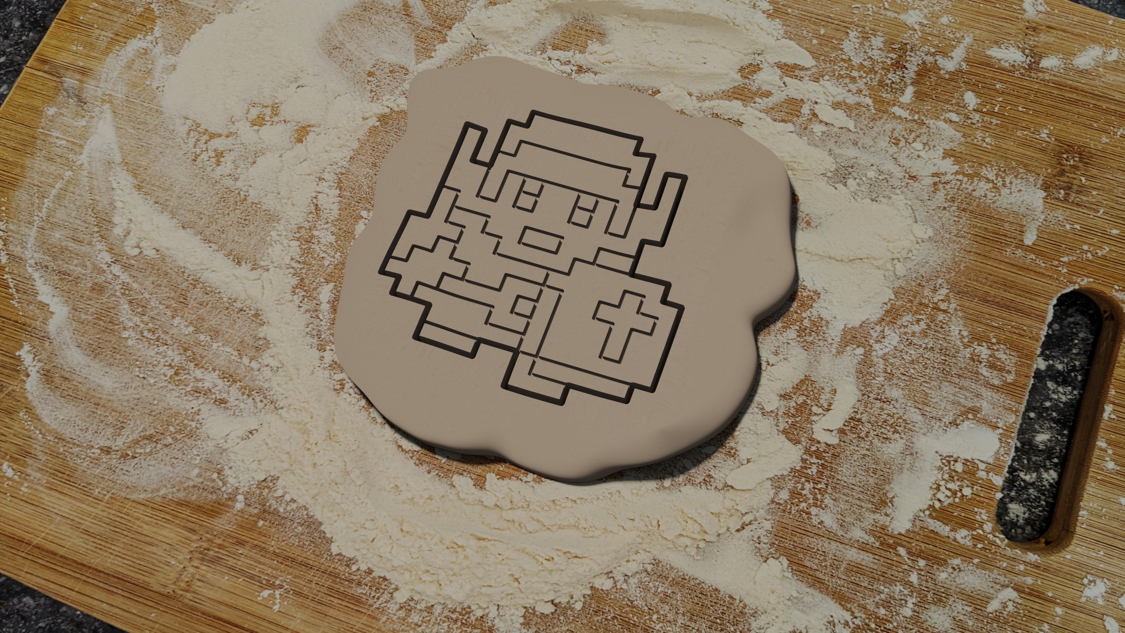 Classic Link from Legend of Zelda Cookie Cutter by atrus | Download ...