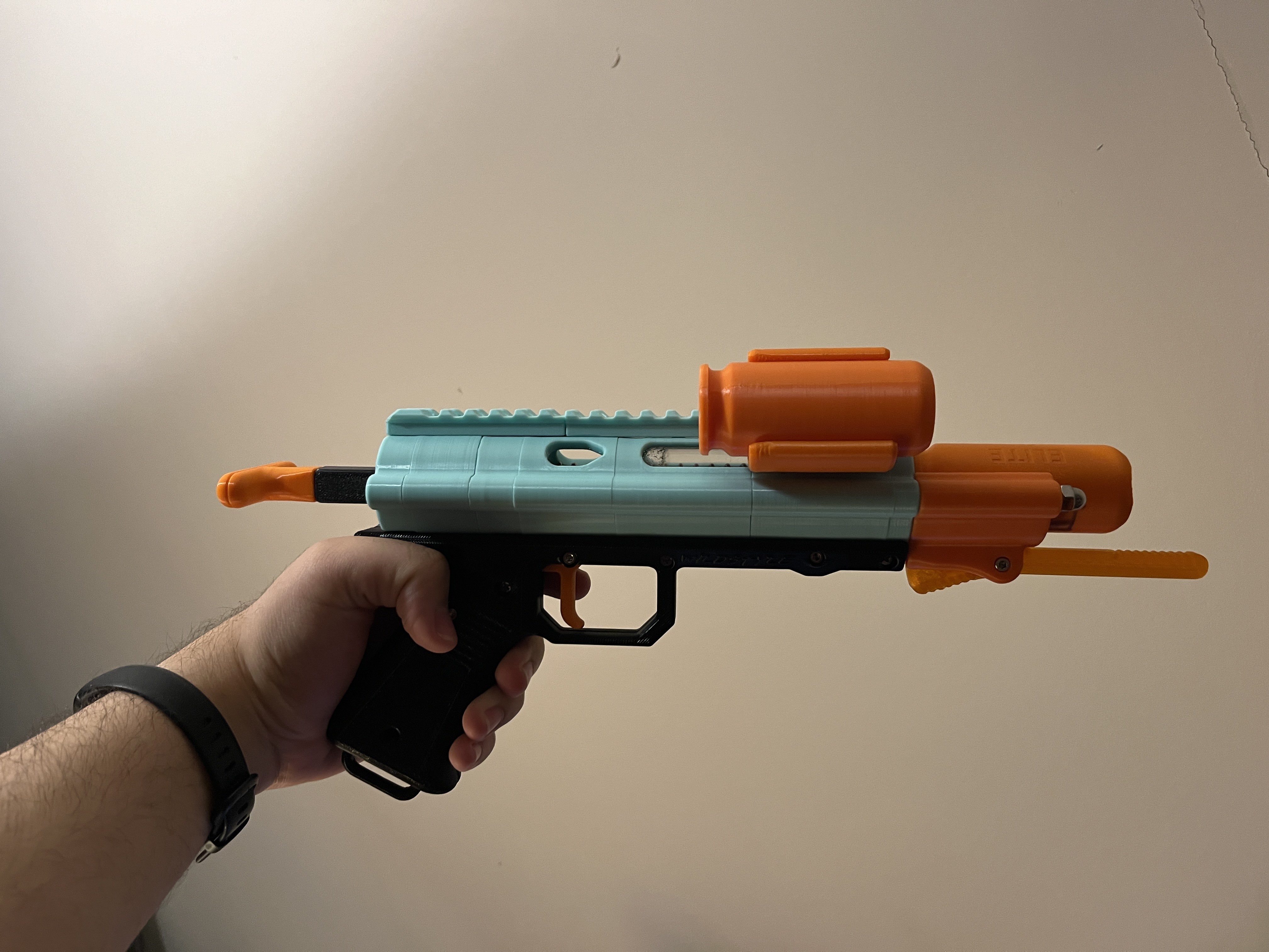 Wildstyle - Shell Fed Shotgun Pistol (Nerf Homemade) by Sillybutts ...