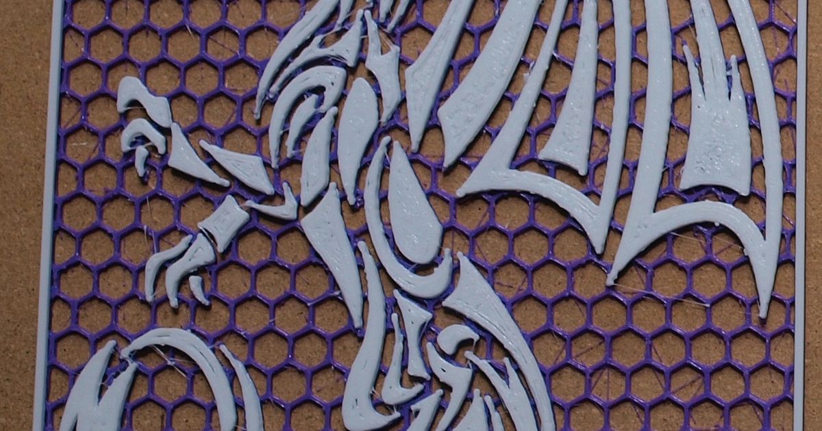 Geometric Dragon signs by h2odragon | Download free STL model ...