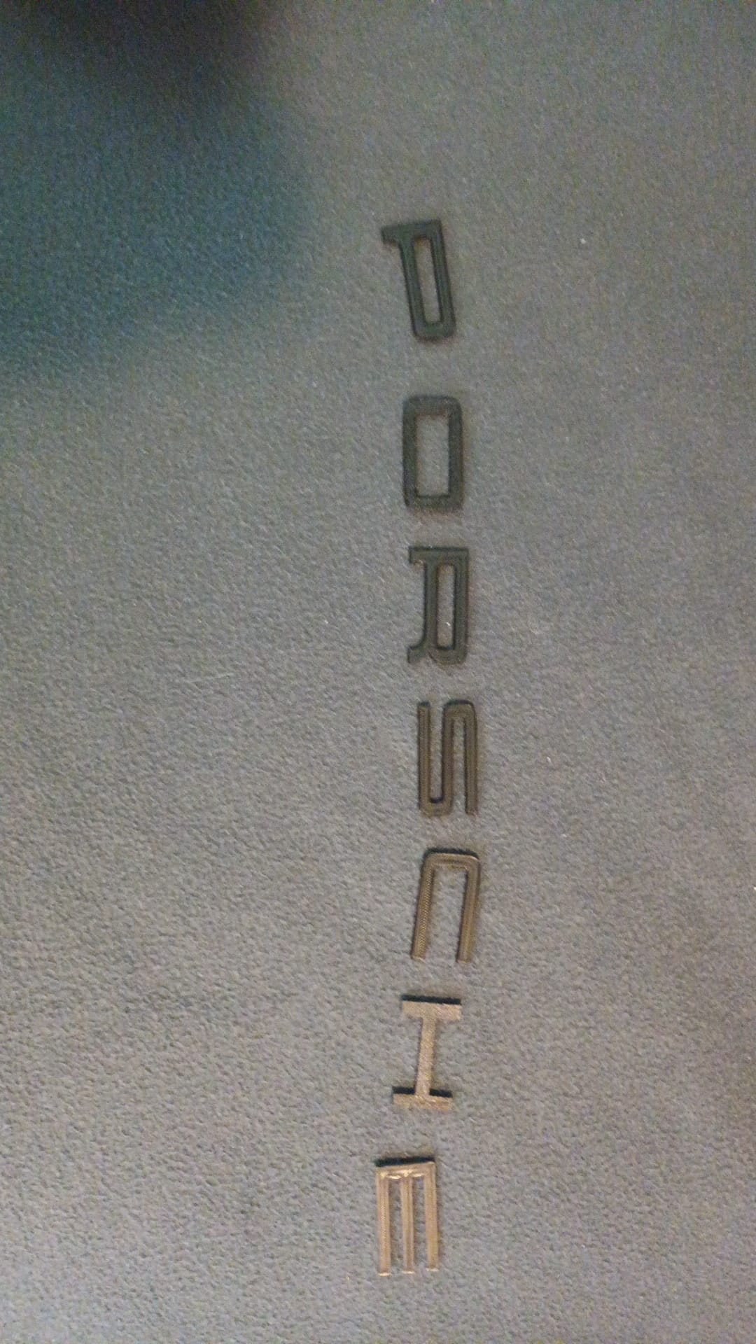 Porsche logo by Jan Willem Van der sluijs | Download free STL model ...